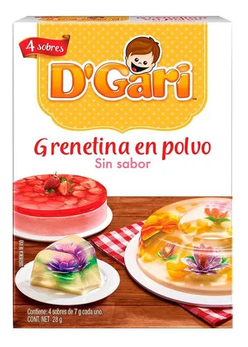Grenetina en Polvo sin Sabor 28g — Click Abasto